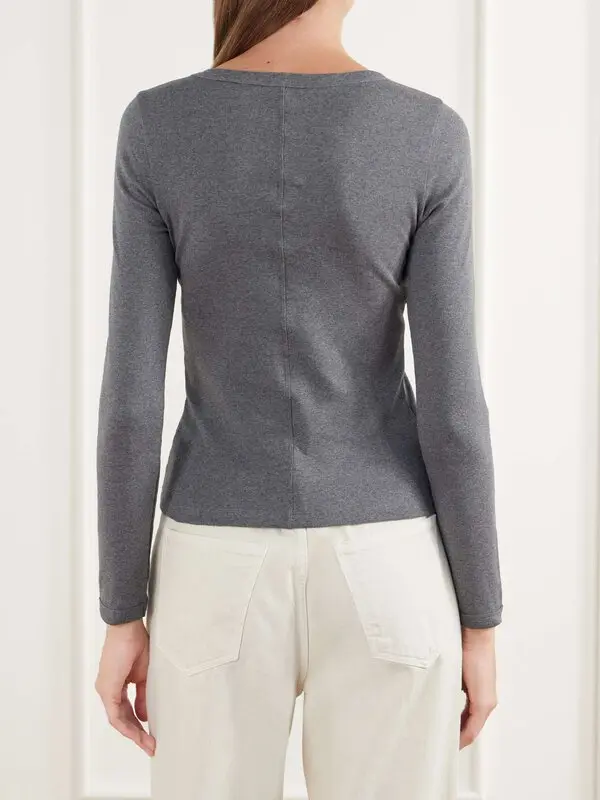 FLORE FLORE Jill Organic Cotton-jersey T-shirt