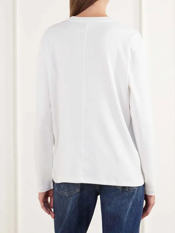 FLORE FLORE Maggie Organic Cotton-jersey T-shirt