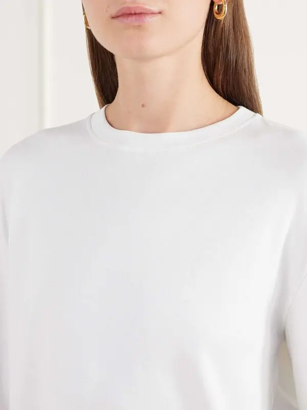 FLORE FLORE Maggie Organic Cotton-jersey T-shirt