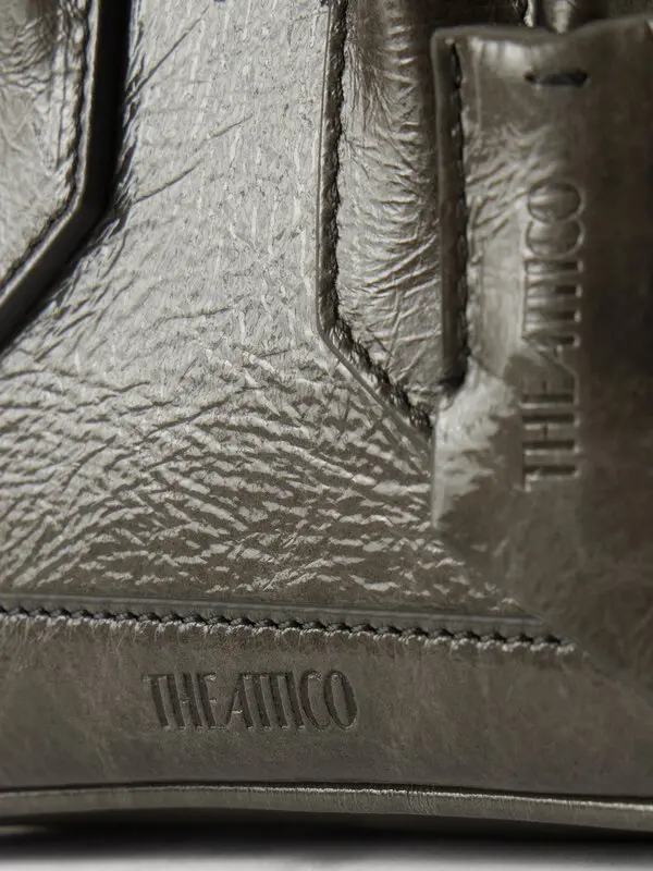 Attico Sant Ambroeus Croc-effect Leather Top-handle Bag