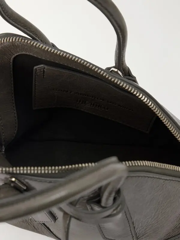 Attico Sant Ambroeus Croc-effect Leather Top-handle Bag