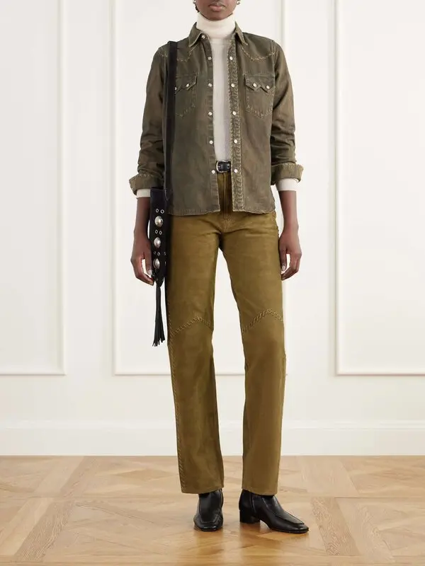 Ralph Lauren Whipstitched Denim Shirt