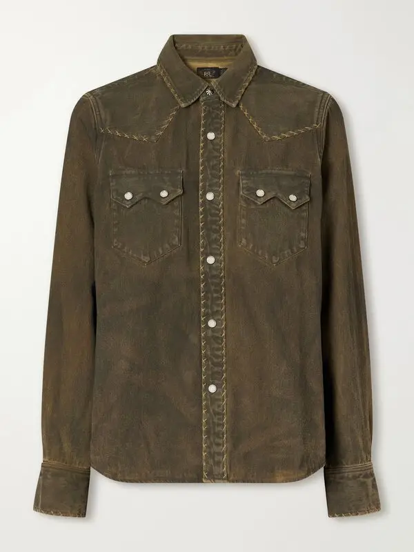 Ralph Lauren Whipstitched Denim Shirt