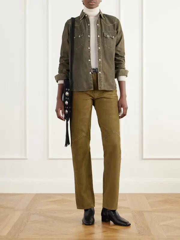 Ralph Lauren Whipstitched Denim Shirt