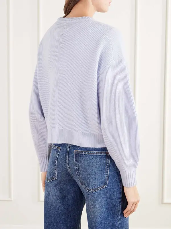 Theory Ribbed Cashmere Sweater