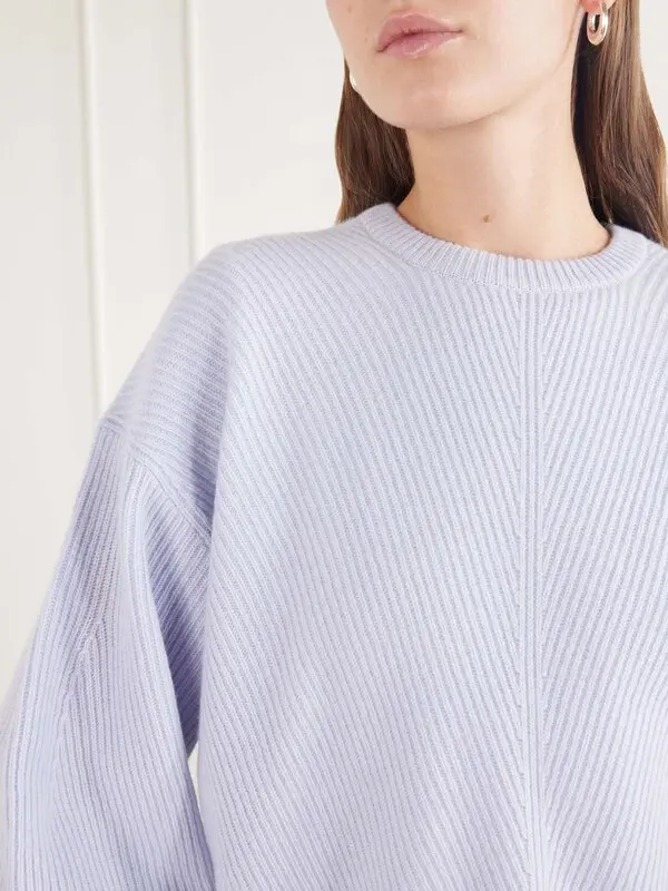 Theory Ribbed Cashmere Sweater