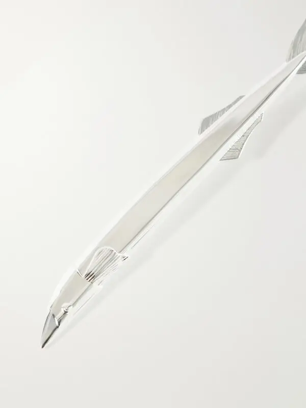 Tory Burch Fish -tone Brooch - Silver