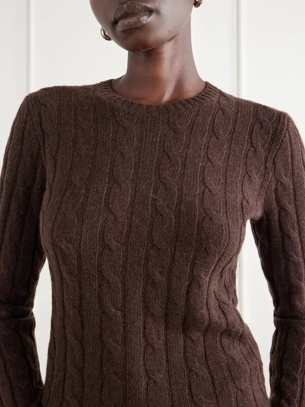 Polo Ralph Lauren Julianna Cable-knit Cashmere Sweater