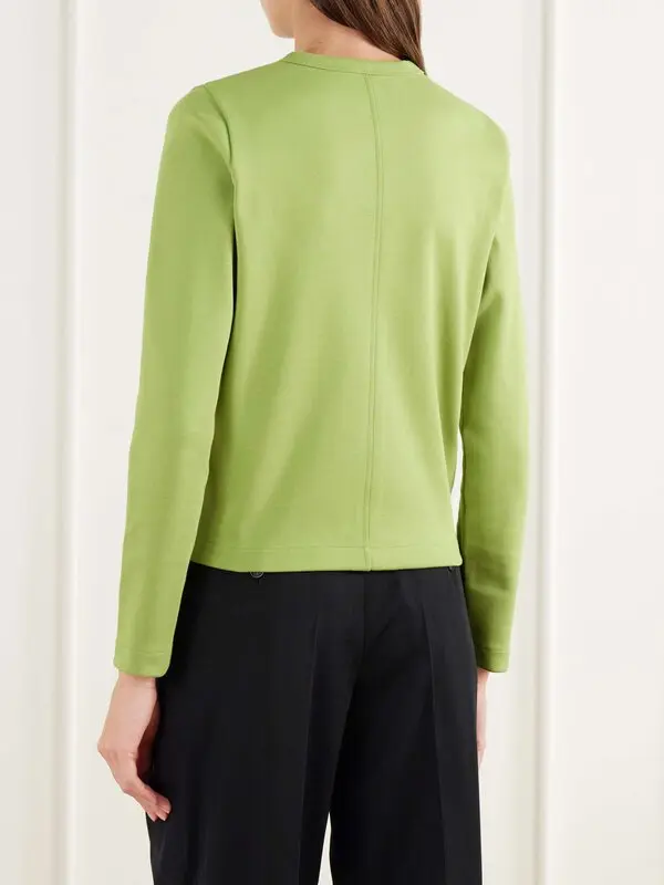 FLORE FLORE Poppy Organic Cotton-jersey Cardigan