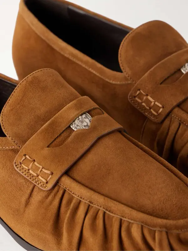 EMME PARSONS Girona Suede Penny Loafers