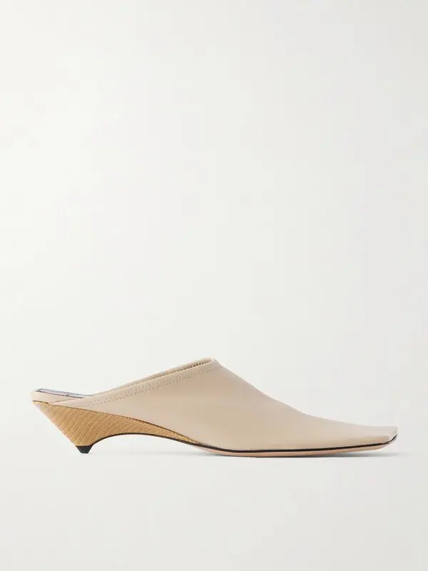 CHRISTEN Edge Stretch 35 Leather Mules