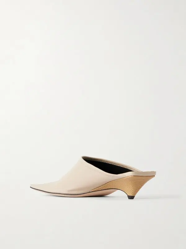 CHRISTEN Edge Stretch 35 Leather Mules