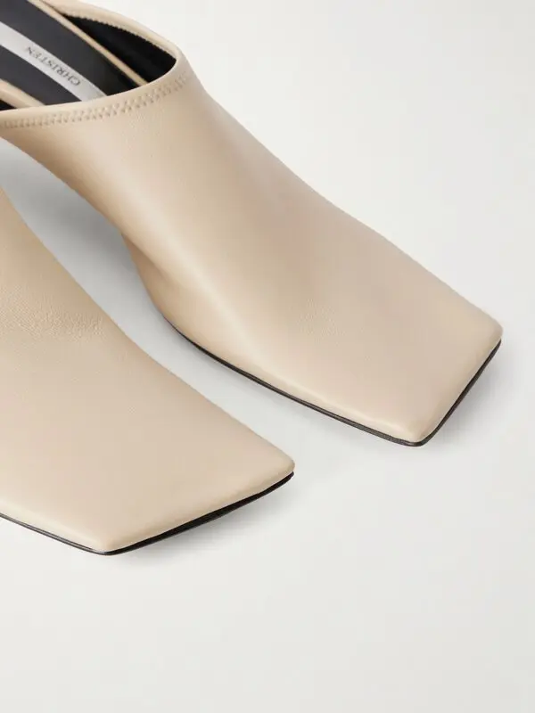 CHRISTEN Edge Stretch 35 Leather Mules