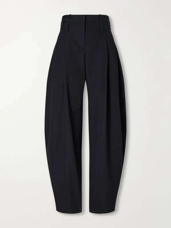 Brandon Maxwell The Dean Cotton-canvas Barrel-leg Pants
