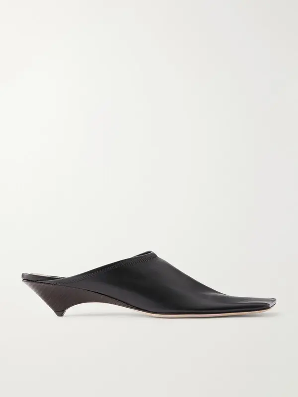 CHRISTEN Edge Stretch 35 Leather Mules