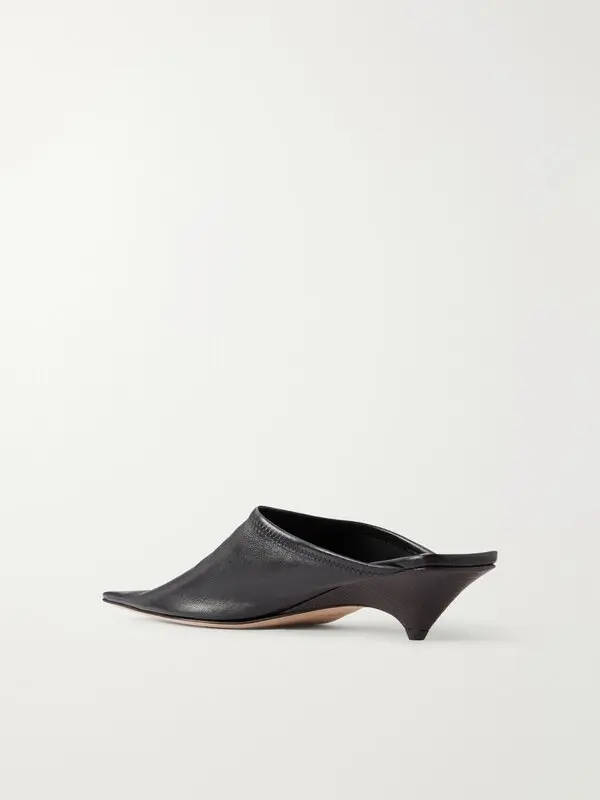 CHRISTEN Edge Stretch 35 Leather Mules