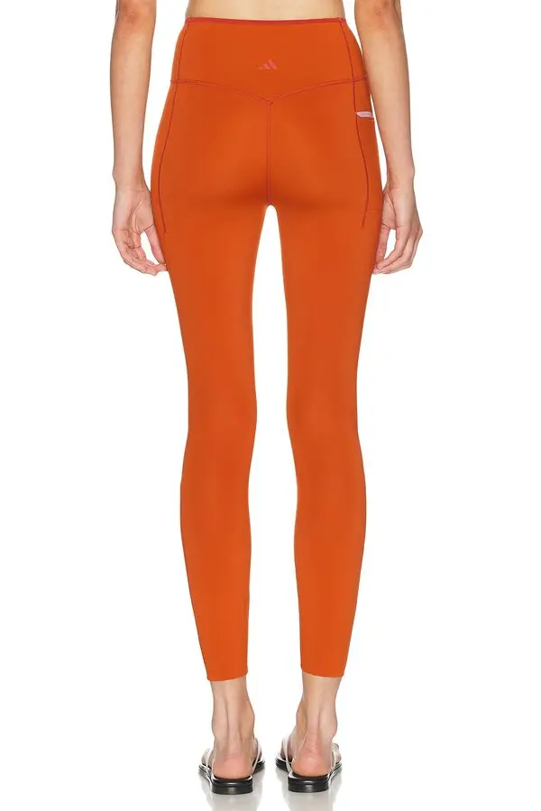 ADIDAS ORIGINALS X Entire Studios Optime 7/8 Training Legging In Burnt Orange