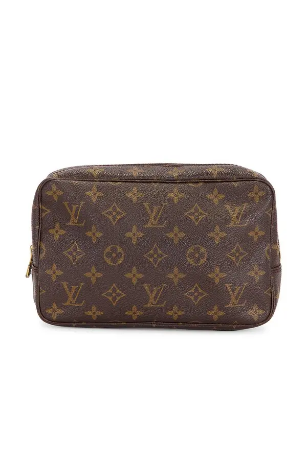 LOUIS VUITTON Monogram Trousse Toilette 23 Pouch - Brown
