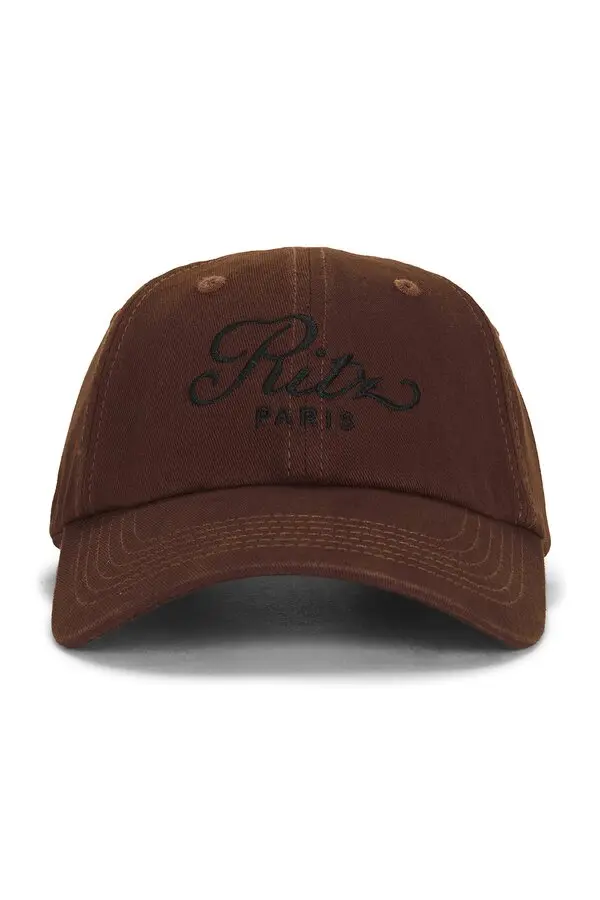 FRAME The Ritz Baseball Cap - Brown
