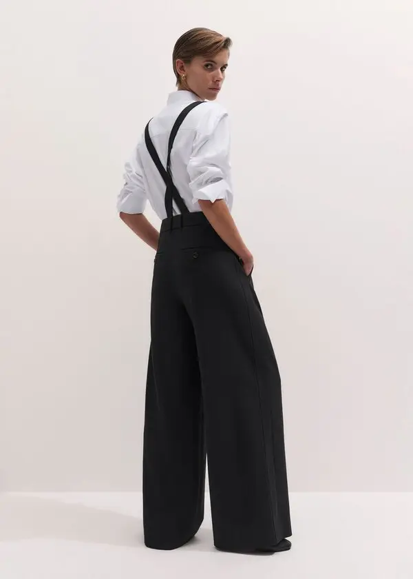 ME+EM Perfect Pleat Wide Leg Pant