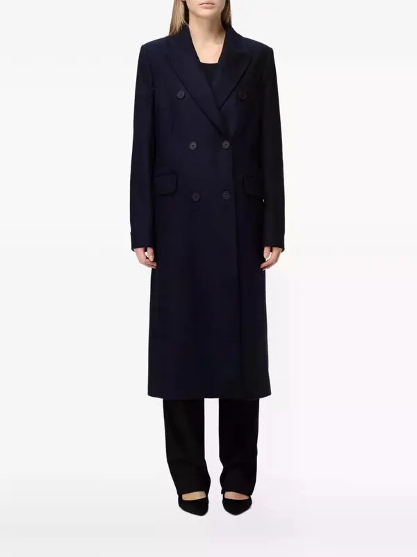 MAR DE MARGARITAS Double-breasted Coat