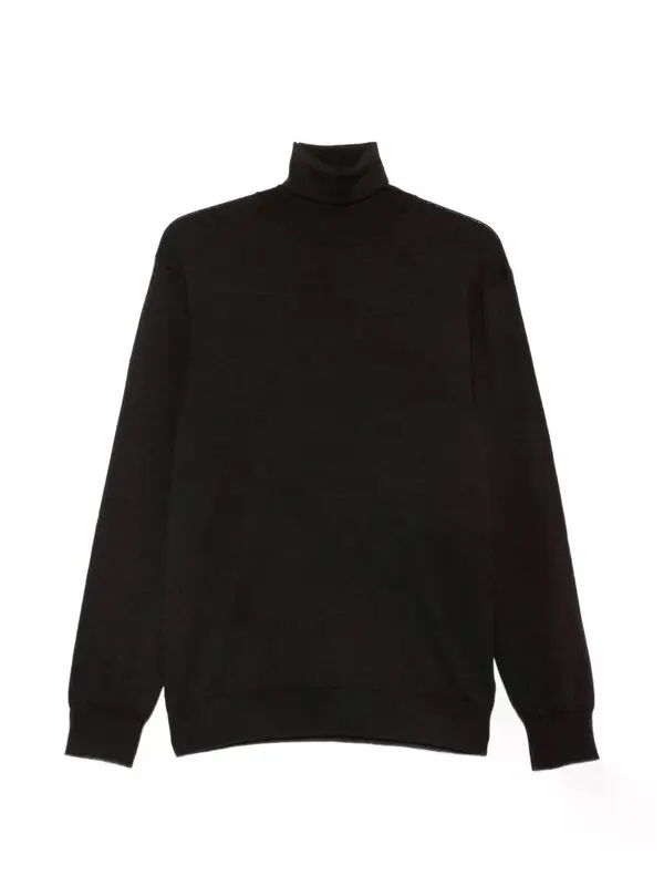 DIANA STUDIO Roll-neck Knitted Sweater - Brown