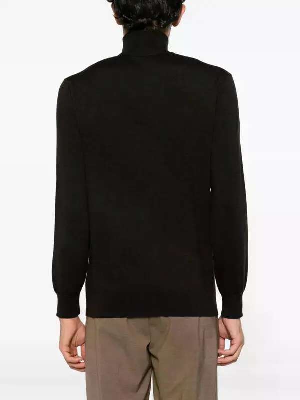 DIANA STUDIO Roll-neck Knitted Sweater - Brown