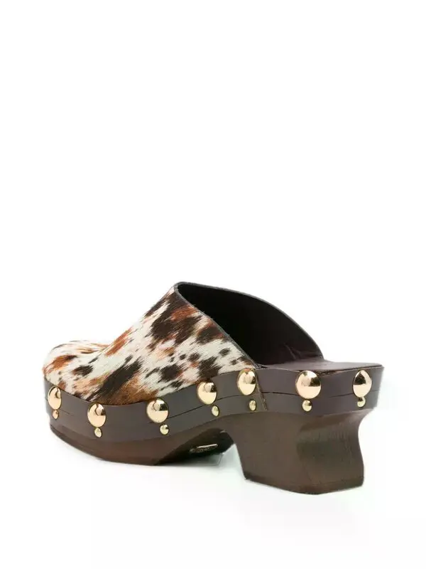 DR. SCHOLL'S SHOES Pescura Koa Pony-leather Mules