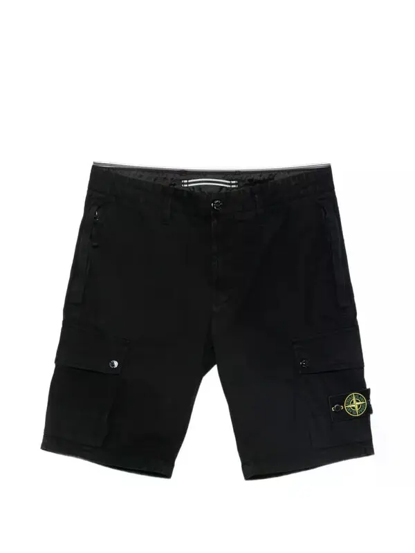 Stone Island Compass-patch Cargo Shorts