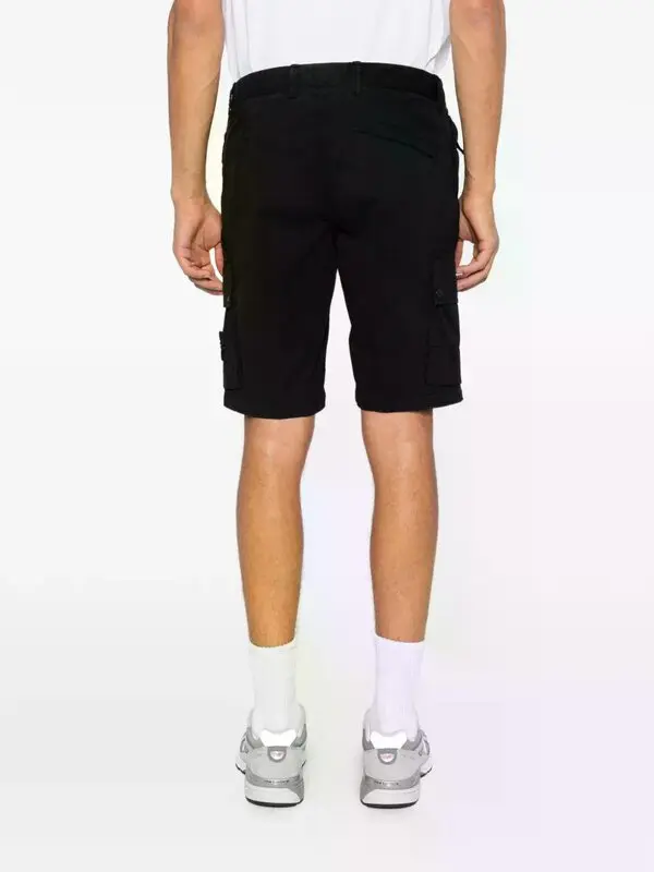 Stone Island Compass-patch Cargo Shorts