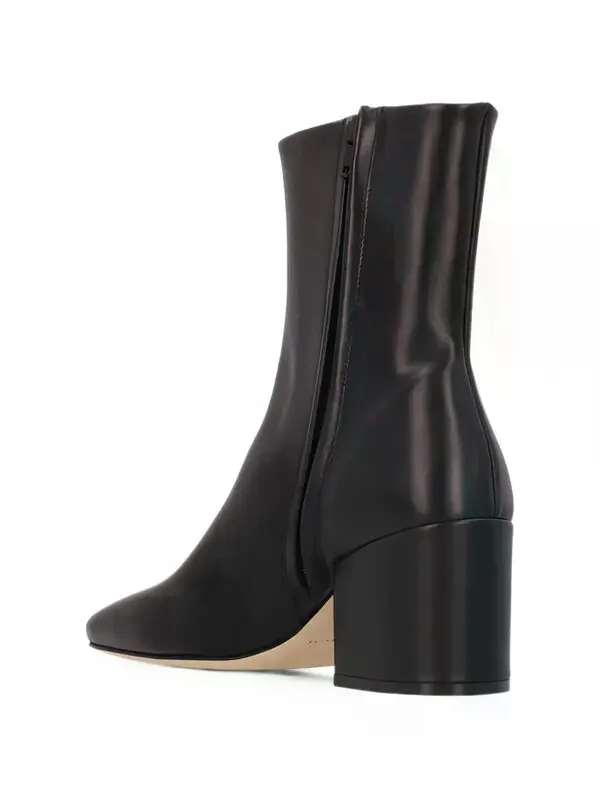 Dear Frances Alma Square-toe Ankle Boots