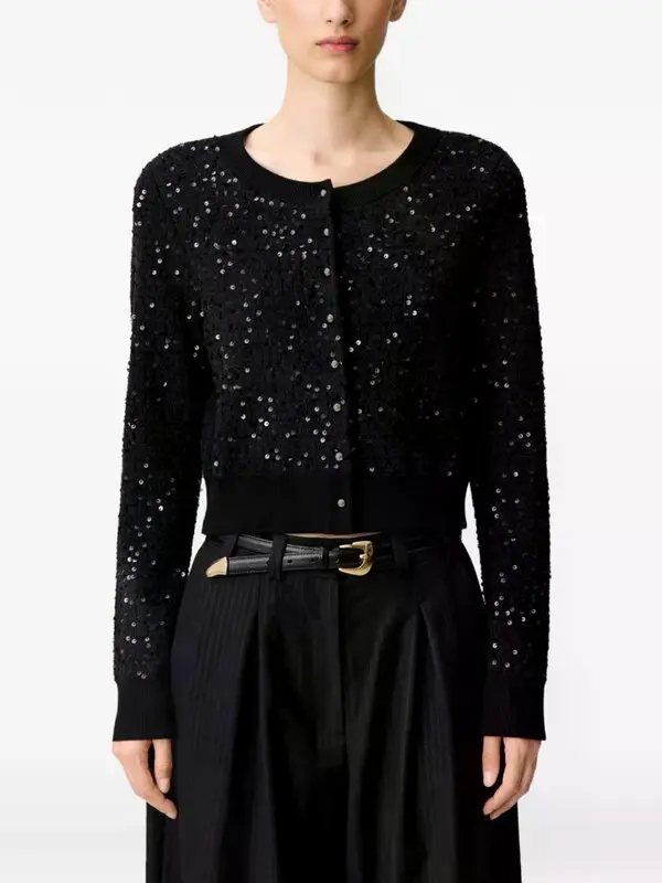 Claudie Pierlot Sequin-embellished Cardigan