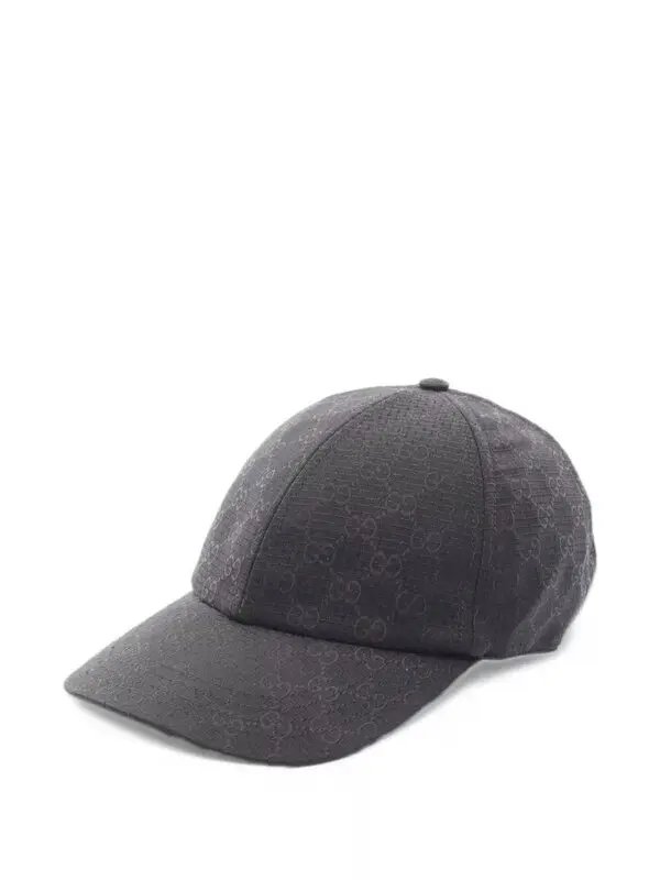 Gucci 2020s Gg Ripstop Baseball Cap - Black