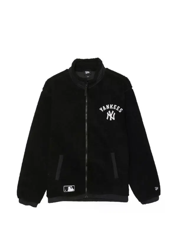 New Era Yankees Logo-patch Fleece Jacket