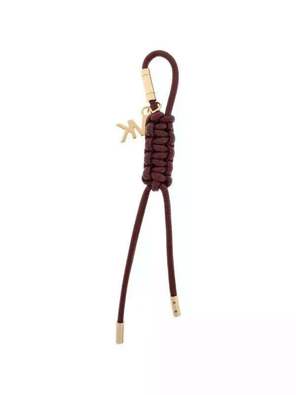 Michael Kors Braided Logo Keychain