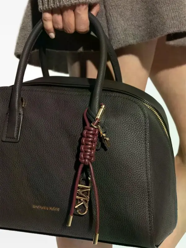 Michael Kors Braided Logo Keychain