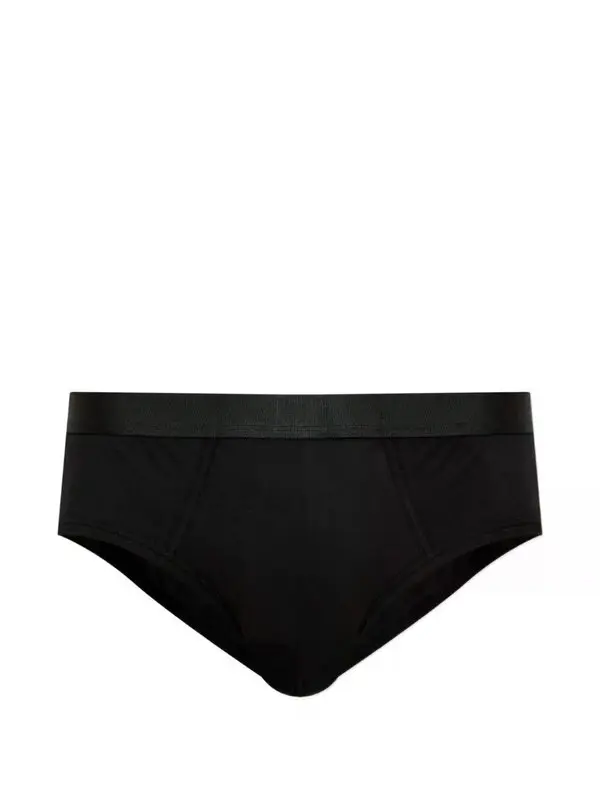 CDLP Logo-waistband Briefs - Black