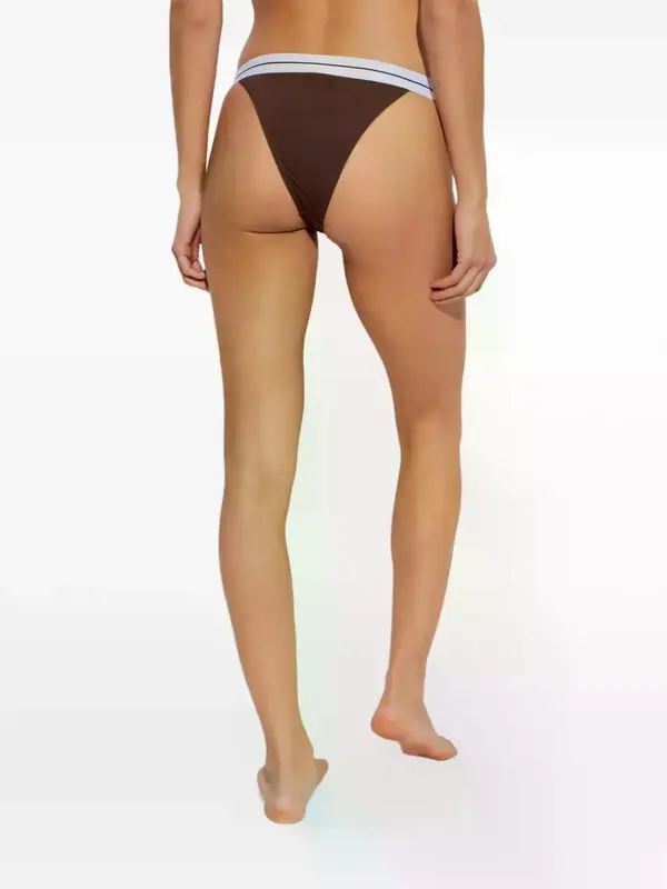 Palm Angels Logo-waistband Thongs