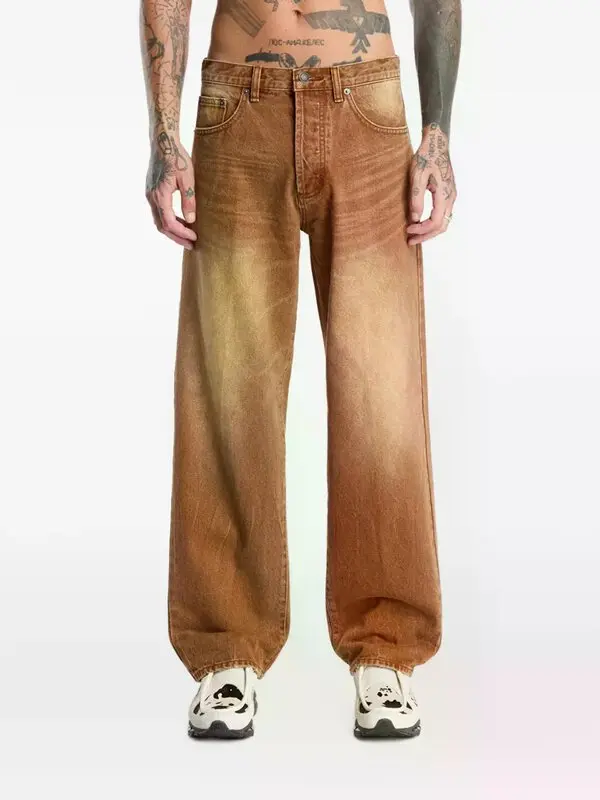 Obey Boxcar Straight-leg Jeans