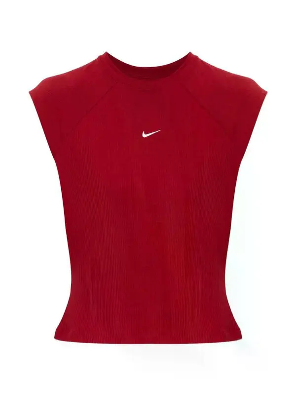 Nike Sportswear Chill-knit Tight Short-sleeve Ribbed Top
