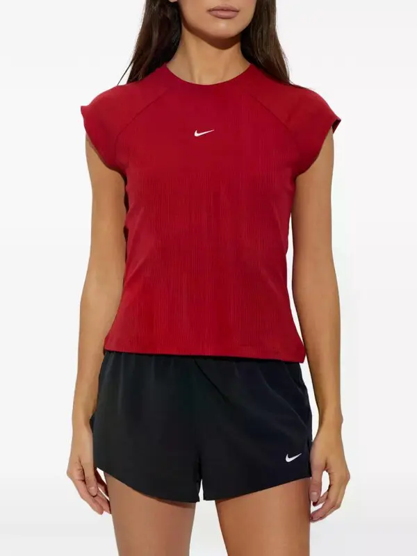 Nike Sportswear Chill-knit Tight Short-sleeve Ribbed Top