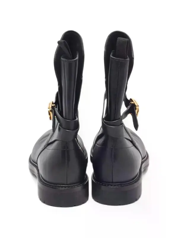 Dior Empreinte Buckle Ankle Boots