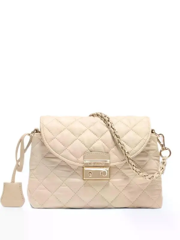 Mz Wallace Mini Sand Crosby Lock Shoulder Bag