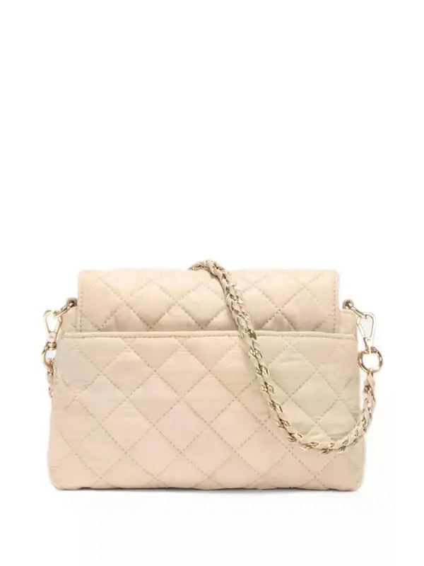 Mz Wallace Mini Sand Crosby Lock Shoulder Bag
