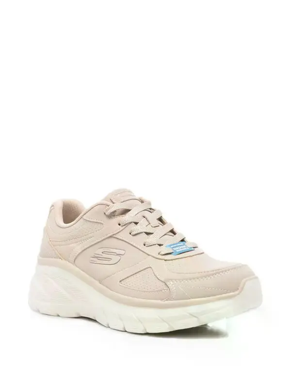 Sketchers Fashion Fit Panelled Sneakers - Neutrals