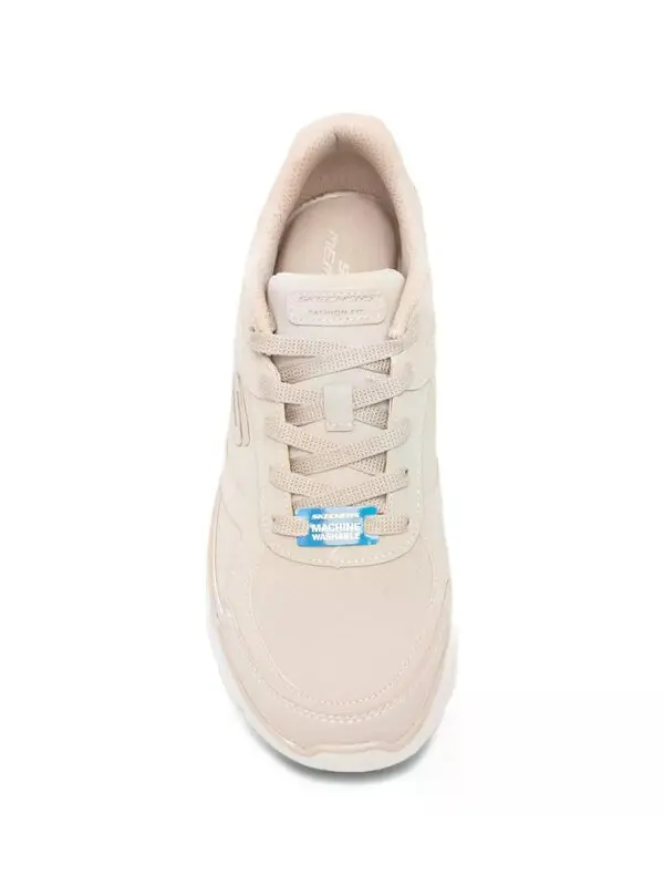 Sketchers Fashion Fit Panelled Sneakers - Neutrals