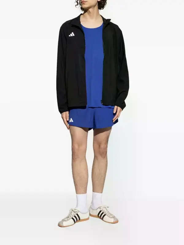 Adidas Logo-print Running Shorts