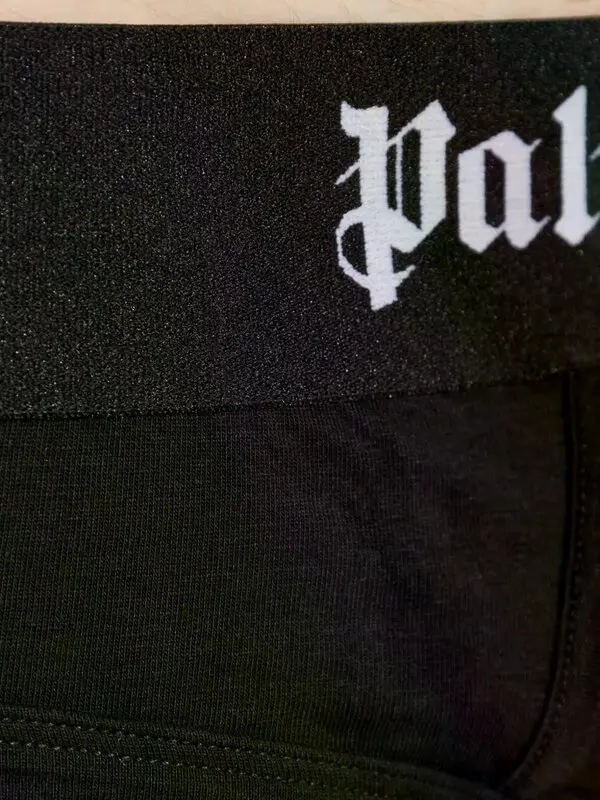 Palm Angels Logo-waistband Briefs