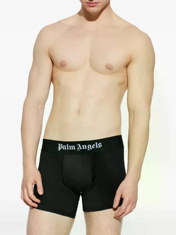 Palm Angels Logo-waistband Boxers
