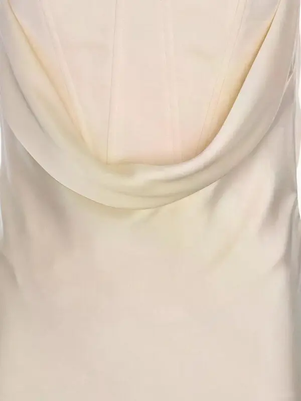 V:PM ATELIER Butter Strapless Maxi Dress